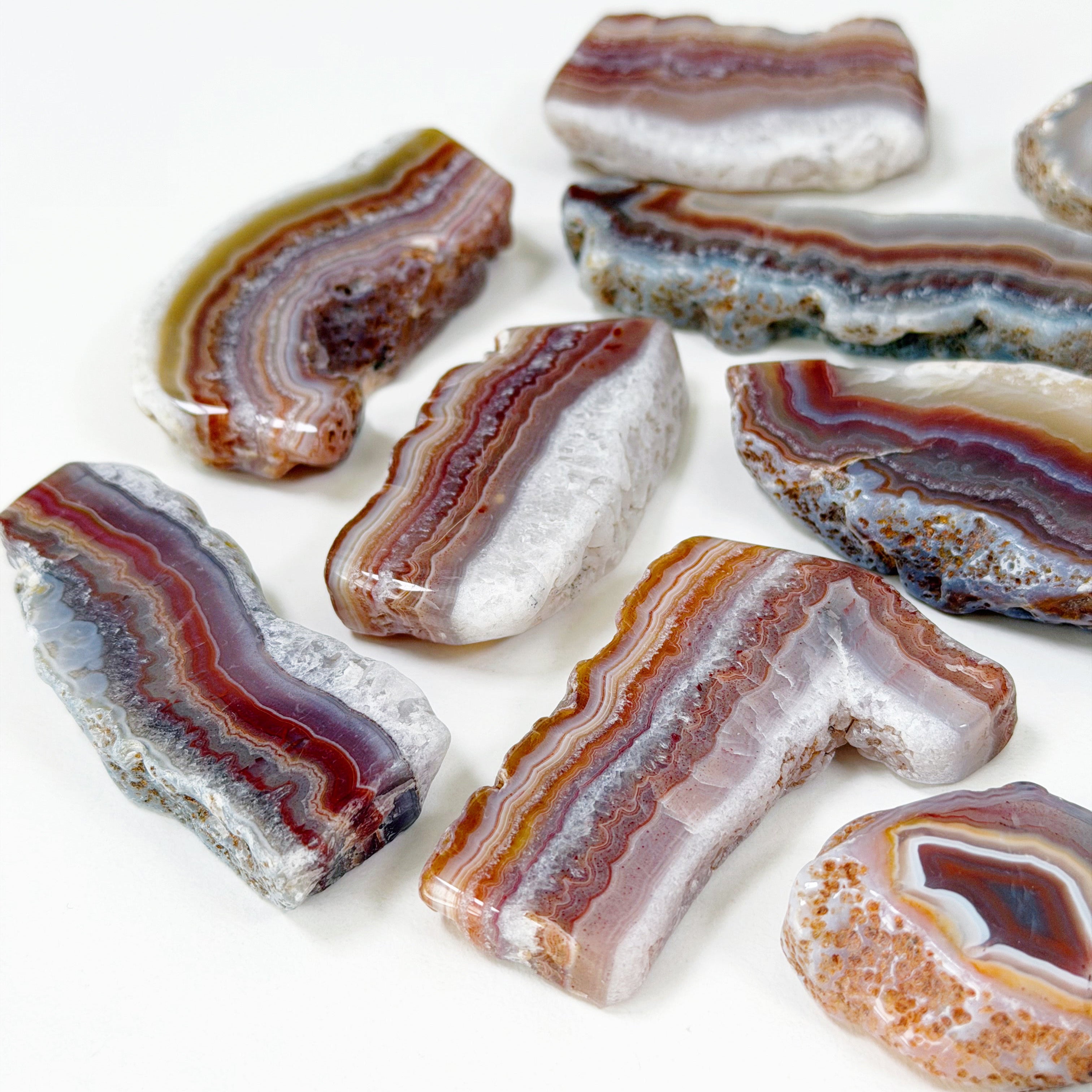 MALAWI BANDED AGATE – The Mineral Maven