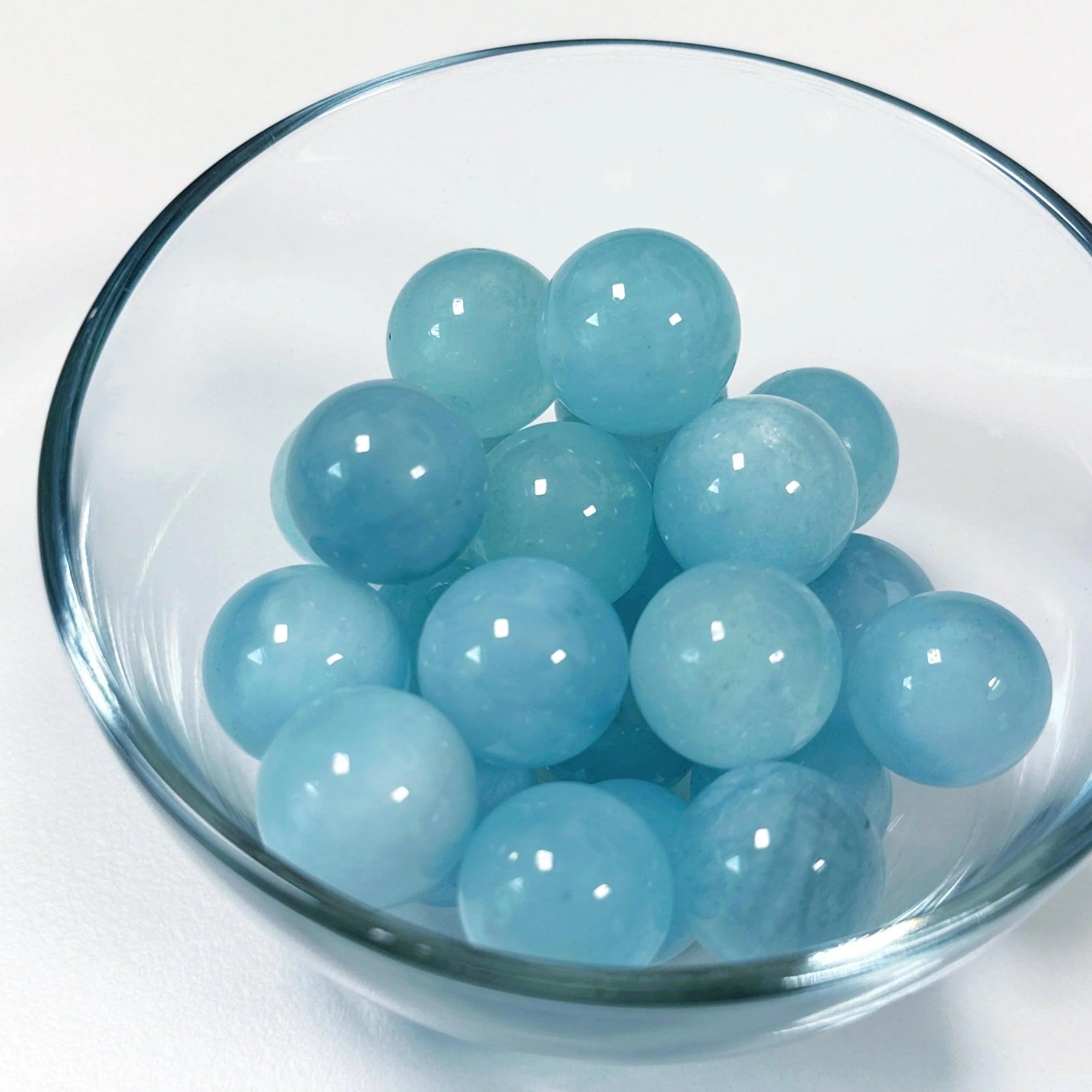 AQUAMARINE MINI SPHERE - The Mineral Maven